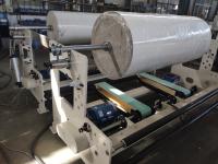 China Automatic Toilet Paper Rewinding Machine XY-TQ-B 1200mm Jumbo Roll Width PLC Controlled for sale
