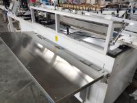 China Automatic Toilet Paper Band Saw Cutting Machine 2800mm Log Length PLC Control for sale