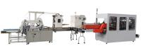 China Automatic 3D CPP Film Tissue Paper Packaging Machine 70 Bags/Minute 380V for sale