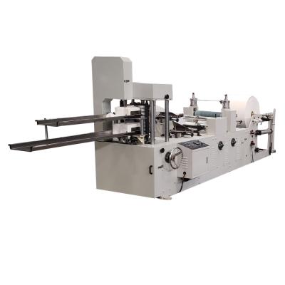 China 4.5kW Automatic Napkin Tissue Paper Making Machine 1500 Sheets Per Minute Double Decks for sale