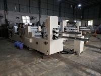 China 4.5kW Automatic Napkin Tissue Paper Making Machine 1500 Sheets Per Minute Double Decks for sale
