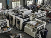 China Perforated Toilet Tissue Paper Rewinding Machine 2800mm 14KW PLC Controlled for sale