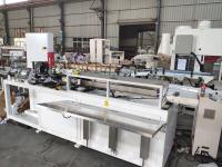China Automatic Toilet Paper Roll Band Saw Cutting Machine 380V 7.5kw ±1.5mm Tolerance for sale