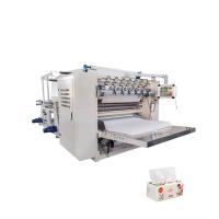 China Embossing Units Pneumatic Facial Tissue Paper Making Machine Automatic Coreless for sale