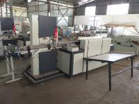 China PLC Controlled Toilet Paper Band Saw Cutting Machine 7.5KW 380V 80-120 Cuts/Min for sale