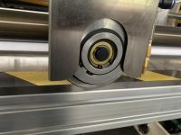 China Toilet Paper Roll Rewinding Machine , PLC Small Scale Paper Making Machine Maxi Rolls for sale