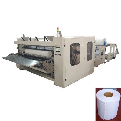 China Unwind Stands Slitter Small Scale Tissue Paper Making Machine Rewinder for sale