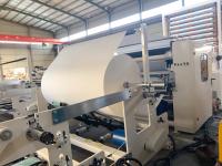 China Automatic Toilet Paper Rewinding Machine 1200mm Jumbo Roll Diameter 230m/min Speed for sale