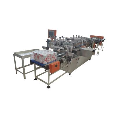 China Xinyun Single Layer Dual Layers Toilet Paper Packing Machine Manual Bagging for sale