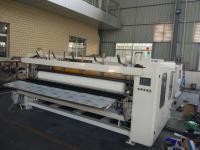 China Automatic Toilet Paper Rewinding Machine 2800mm Width 4 Anvil Blades PLC Control for sale