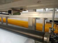 China Automatic Toilet Paper Rewinding Machine 2800mm Width 4 Anvil Blades PLC Control for sale