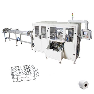 China Full Automatic Toilet Paper Packing Machine 18 Bags Per Minute PID Control for sale