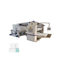 China Full Embossing Multi Width Facial Tissue Paper Making Machine Roll Slitter for sale