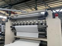 China Full Embossing Multi Width Facial Tissue Paper Making Machine Roll Slitter for sale