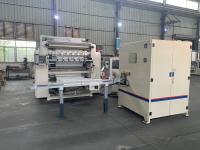 China Full Embossing Multi Width Facial Tissue Paper Making Machine Roll Slitter for sale