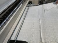 China Full Embossing Multi Width Facial Tissue Paper Making Machine Roll Slitter for sale