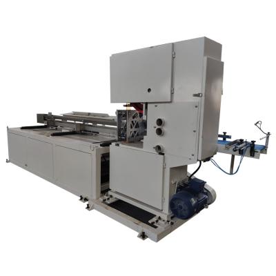 China Automatic High Speed Maxi Roll Toilet Paper Cutting Machine 2.7t 15kw 380V for sale