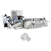 China Xinyun Automatic Jumbo Roll Tissue Paper Band Saw Cutting Machine 300mm Diameter 15KW for sale