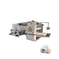 China 15KW Ink Marked Facial Tissue Paper Making Machine Rewinder V Shape 1200mm for sale