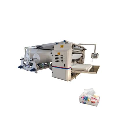 China 15KW Ink Marked Facial Tissue Paper Making Machine Rewinder V Shape 1200mm for sale
