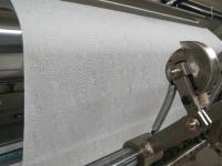 China 15KW Ink Marked Facial Tissue Paper Making Machine Rewinder V Shape 1200mm for sale