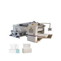 China V Fold Facial Tissue Paper Making Machine 1200mm Jumbo Roll Diameter 2-10 Output Lines for sale