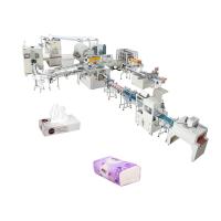 China High Speed Facial Tissue Carton Packing Production Line 100M/min 50 Boxes/min for sale