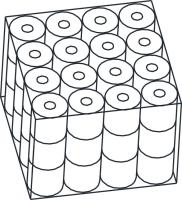 China PE Precast Bag Toilet Paper Packing Machine Bundling Rolls 24 Rolls for sale