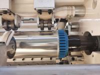 China Edge Embossing Wallboard Facial Tissue Making Machine , Roll To Roll Slitting Machine for sale