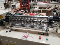 China Semi Automatic Paper Tube Cutting Machine 1700mm Length 2.2kw 380V for sale