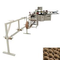 China Inverter Regulate Paper Core Making Machine , Rewinding 3000mm Length Paper Core Tube Machine for sale