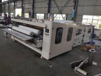 China Coreless Xinyun Toilet Paper Cutting Machine Maxi Roll Rewinding for sale