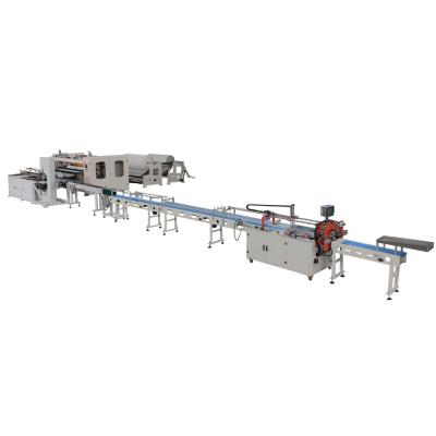China Xinyun PLC Controlled Toilet Paper Production Line 18KW 380V Multi Rolls Pleating for sale