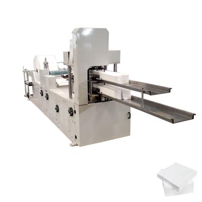 China Two Layers Napkin High Speed Slitting Machine 1500 pieces/min Industrial Paper Folding Machine for sale