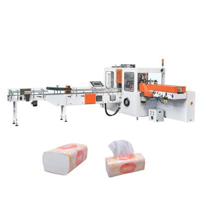 China Full Automatic Facial Tissue Napkin Paper Packing Machine with CPP Film Changeover for sale