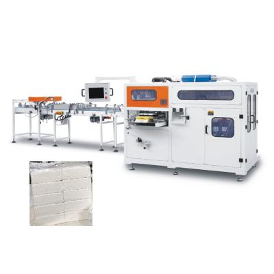 China Servo Controlled Facial Tissue Paper Bundling Machine 220V 14-18 Bags/Min for sale