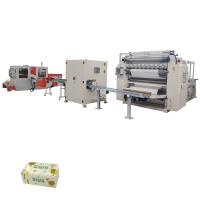 China Full Automatic Facial Tissue Paper Making Machine Production Line 2000-3000kg Daily Output 380V for sale