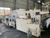 China Automatic Toilet Paper Cutting Machine 120 Cuts Per Minute Band Saw 380V for sale