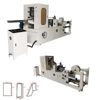 China Xinyun Automatic Vacuum Folding Napkin Paper Machine 180mm Width 700mm Diameter for sale