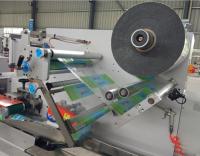 China Automatic Single Roll Toilet Paper Packing Machine 80-180 Packs Per Minute for sale