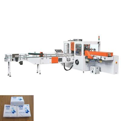 China Red 11KW Full Automatic high speed Facial Tissue 3D Single Packing Machine for sale