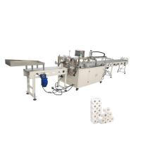 China Automatic Toilet Paper Rewinding Machine 2800mm Width 4 Anvil Blades Production Line for sale
