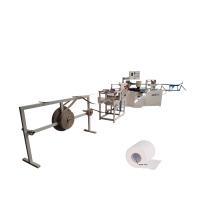 China Automatic Toilet Paper Rewinding Machine 2800mm Width 4 Anvil Blades Production Line for sale