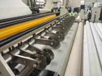 China Xinyun XY-TQ-2800G Wall Type Automatic Toilet Paper Rewinding Machine 2800mm Width for sale