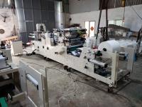 China Flexographic Milky Tissue Paper Printing Machine Wollen Roller Slitting Winding for sale