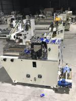 China PLC Automatic Hand Towel Packaging Machine 210mm Width Paper Pouch Packing 600 Sheets/Min for sale