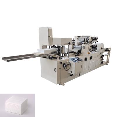 China 400mm Width Calendaring Unit Napkin Printing Folding Machine Anilox Roll Slitting for sale