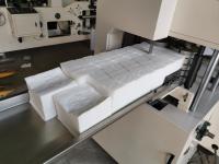 China 400mm Width Calendaring Unit Napkin Printing Folding Machine Anilox Roll Slitting for sale