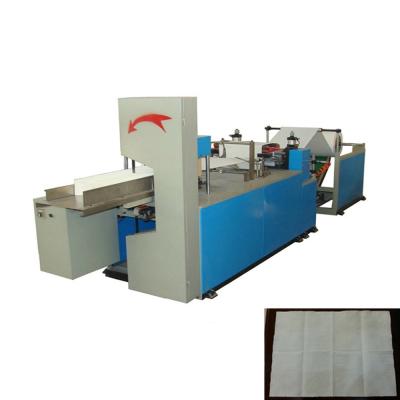 China Automatic M Folding PE Film Dental Bib Making Machine 8KW 300-400 Sheet Per Min for sale