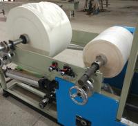 China Automatic M Folding PE Film Dental Bib Making Machine 8KW 300-400 Sheet Per Min for sale